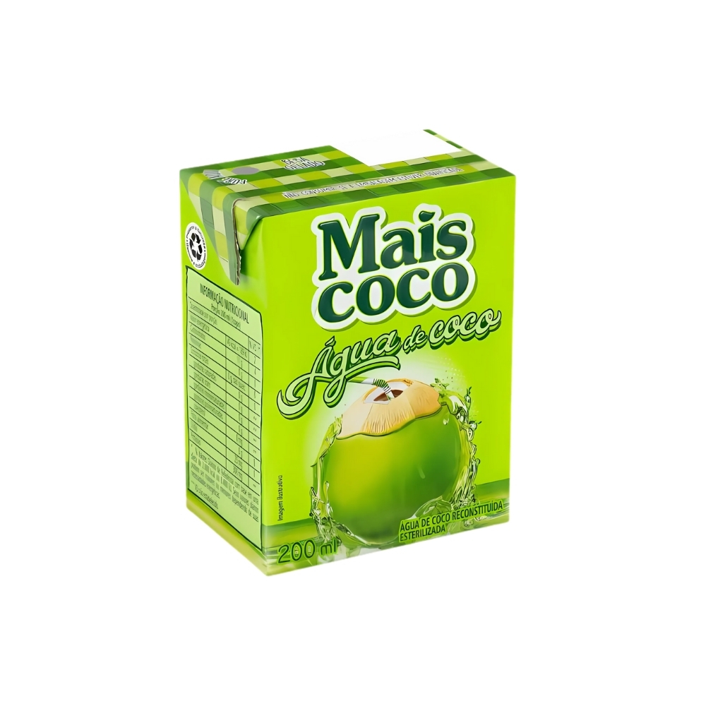 AGUA DE COCO MAIS COCO TP 200ML | Atakarejo Uruará